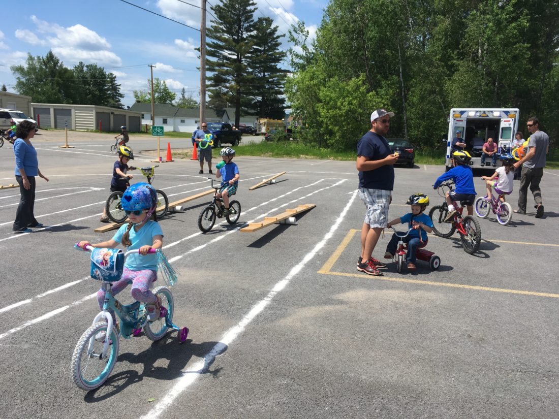 Sunshine, families turn out for Tupper Lake bike rodeo | News, Sports, Jobs - Adirondack Daily ...